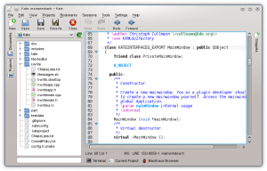 Using the Projects Plugin in Kate - Kate